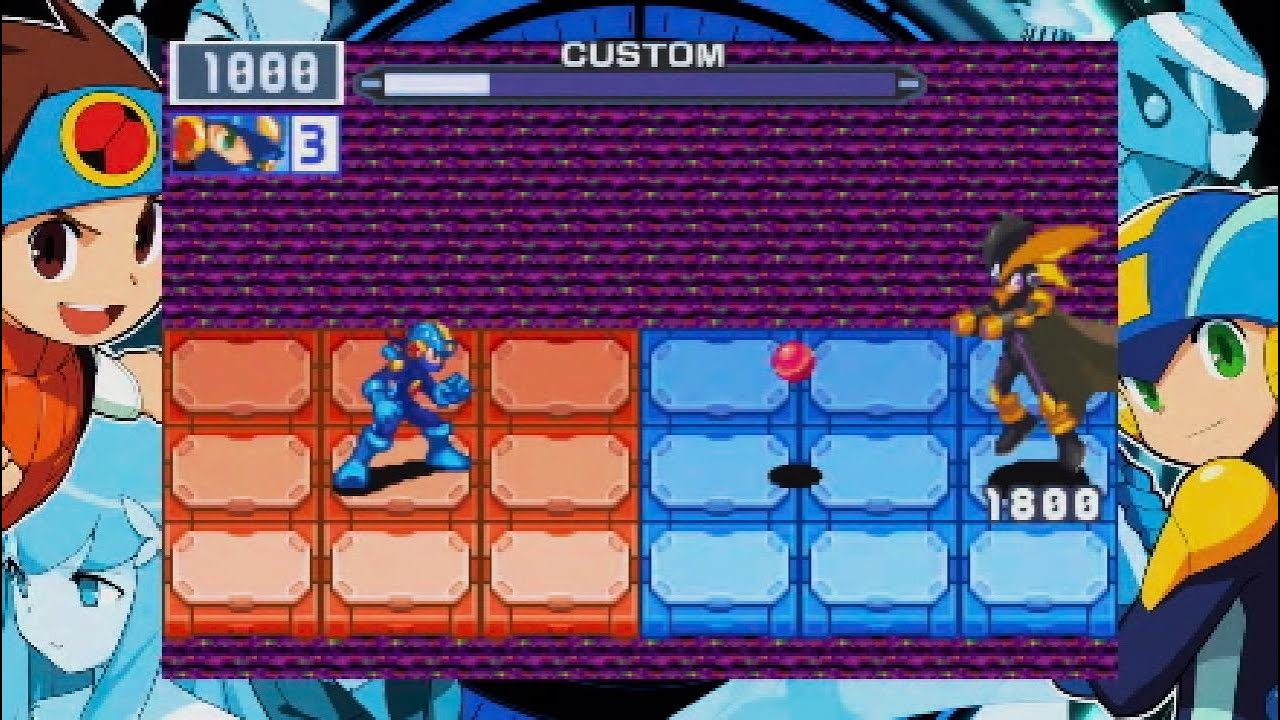 Megaman Battle Network 6 Bass Secret Boss Fight - YouTube