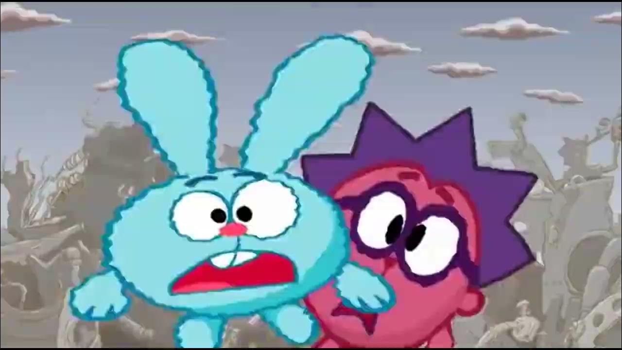 Железная няня Смешарики 2D за 8 секунд - YouTube