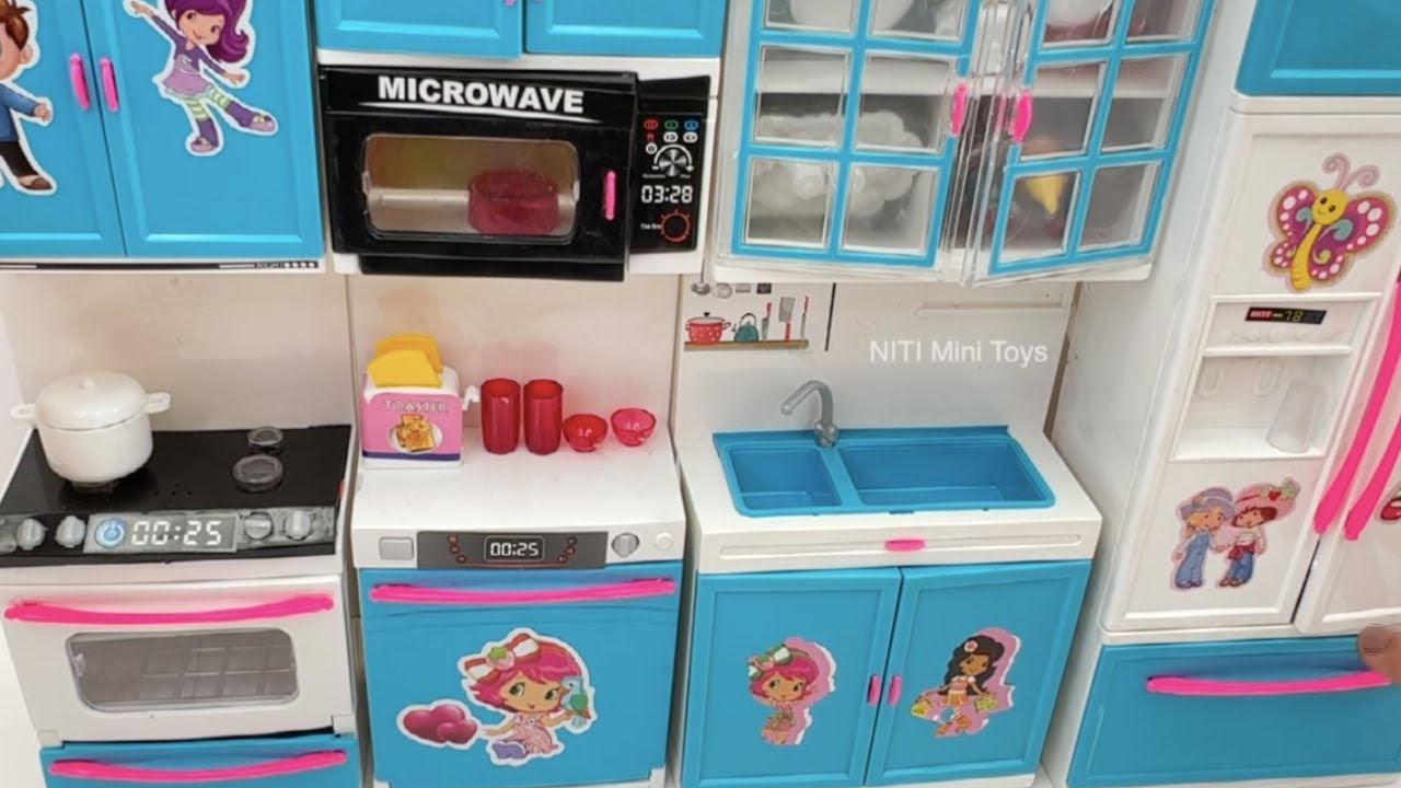 Diy Unboxing Amazing Mini Kitchen Set | Unboxing plastic and steel ...