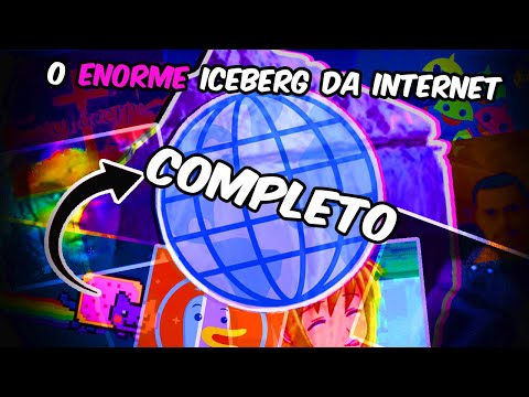 Explorando O ENORME Iceberg da INTERNET - COMPLETO