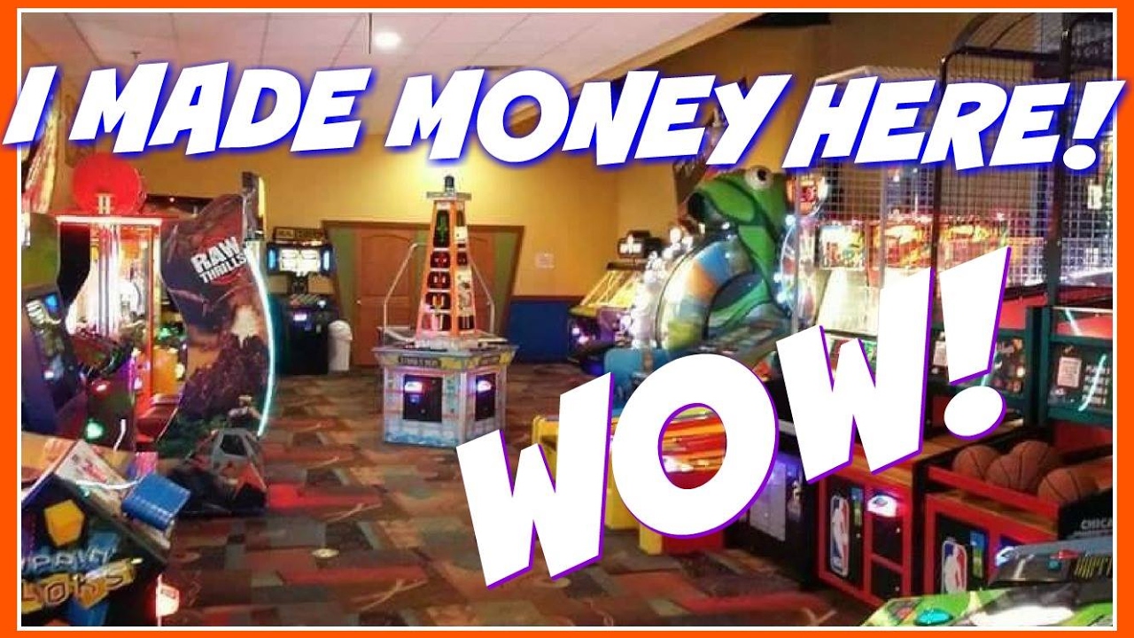 Spare Time Arcade Inside Don Carter Lanes I Made Money! Arcade Jackpot ...