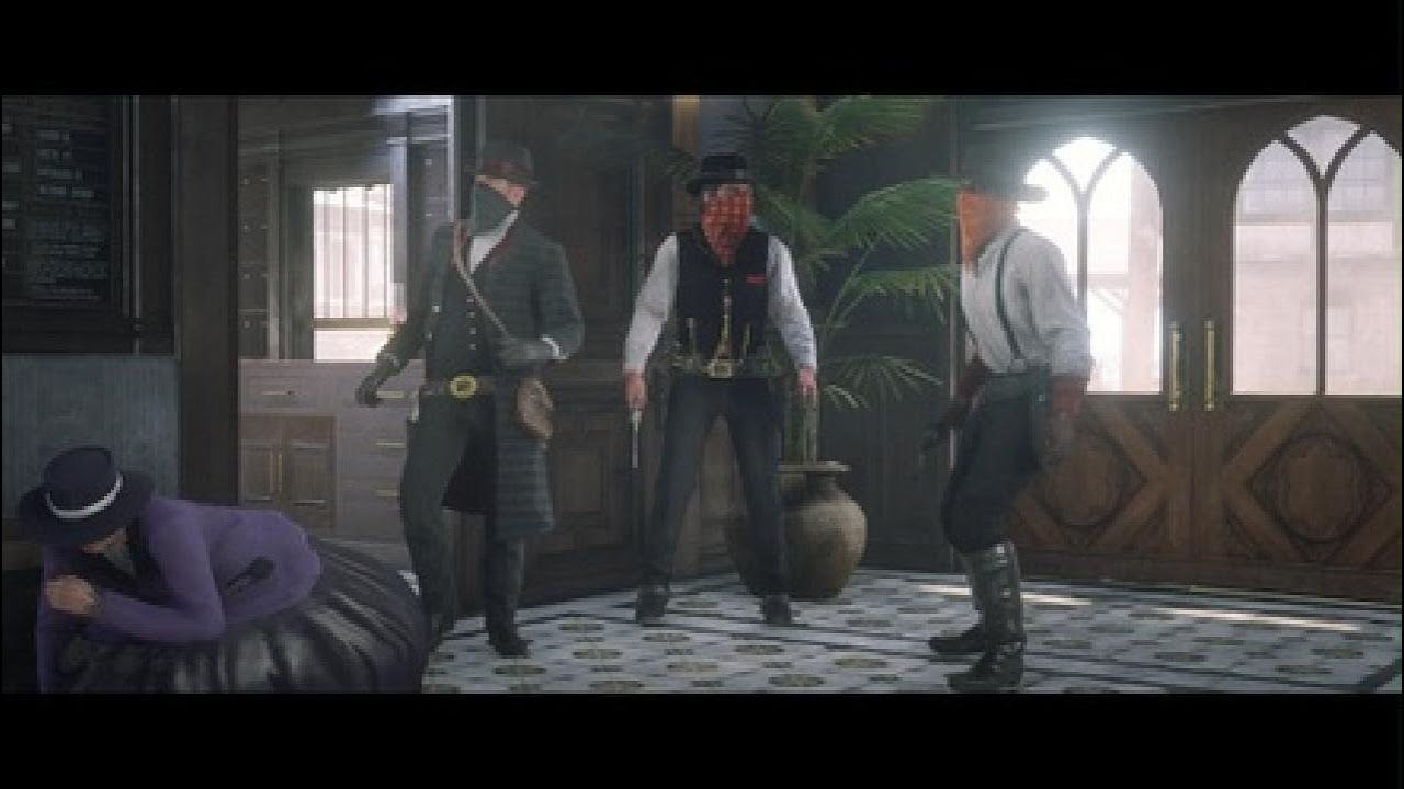 RDR2 | Trolley Heist - YouTube