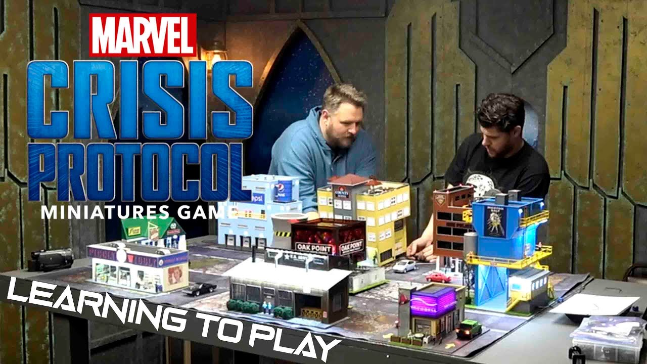 Learning to Play Marvel Crisis Protocal - YouTube