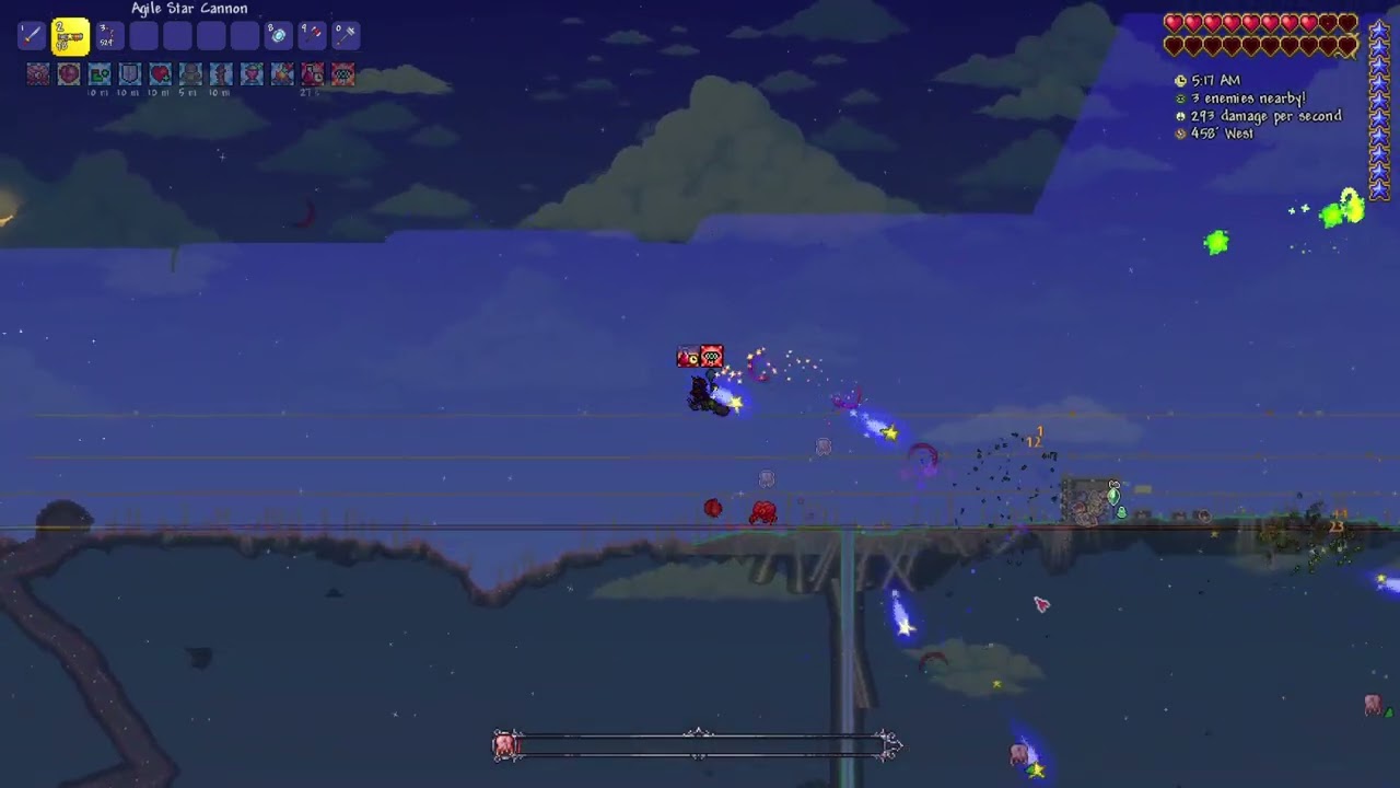 Terraria Fargo's Soul Mod Master Eternity Mode - Eater of Worlds - YouTube