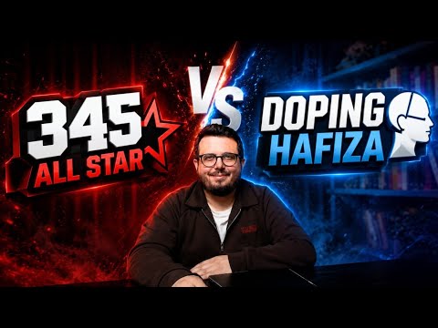 DOPİNG HAFIZA VE 345 ALL STAR ŞEFFAF KARŞILAŞTIRMA #dopinghafıza #345allstar
