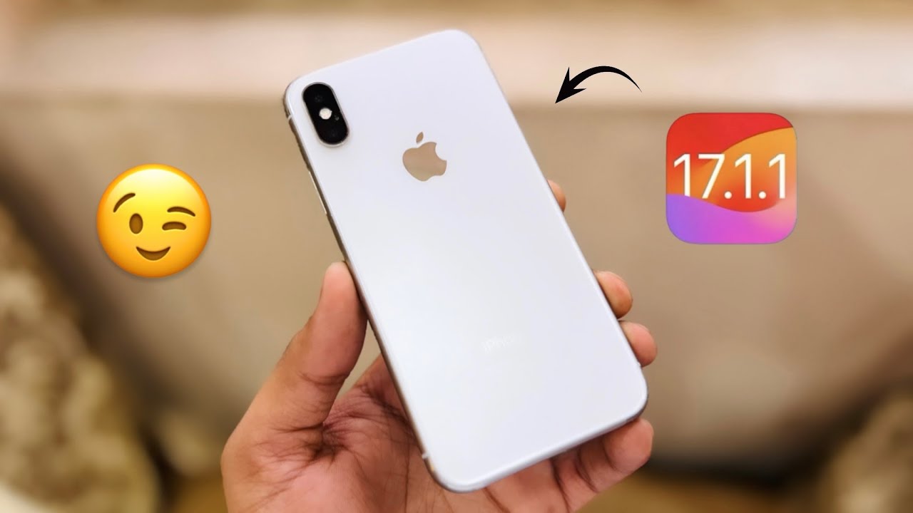 iOS 17 update on iPhone X - new Update for iPhone X on iOS 17.1 - YouTube