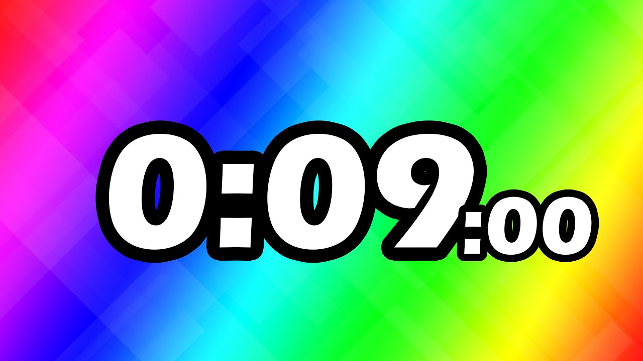 9 Second TIMER Countdown - YouTube