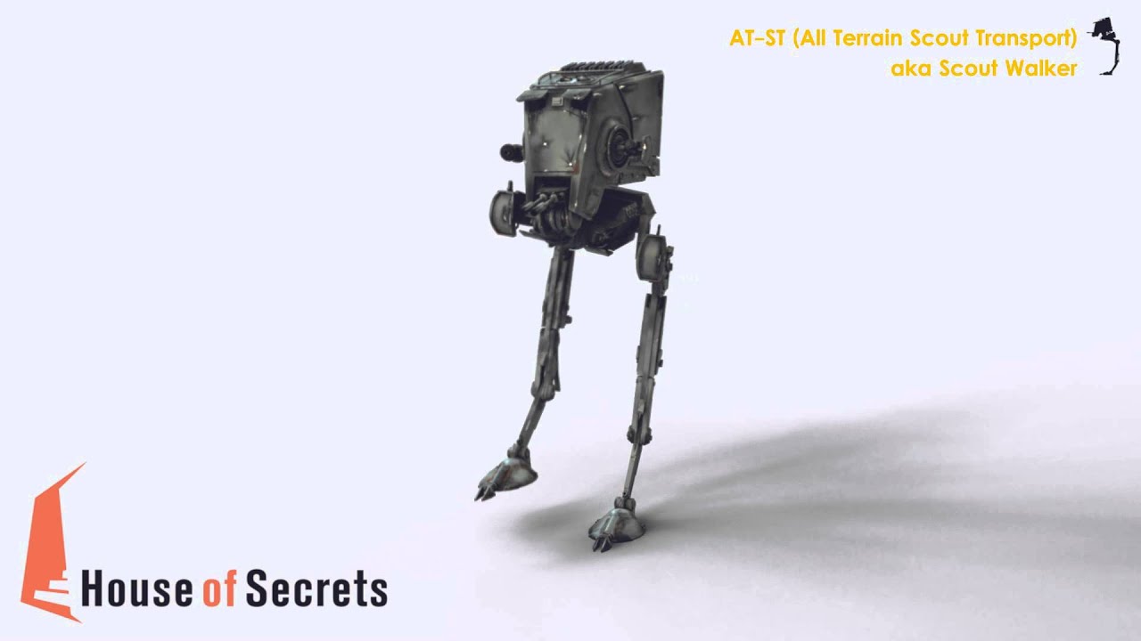 Scout Walker AT-ST - YouTube