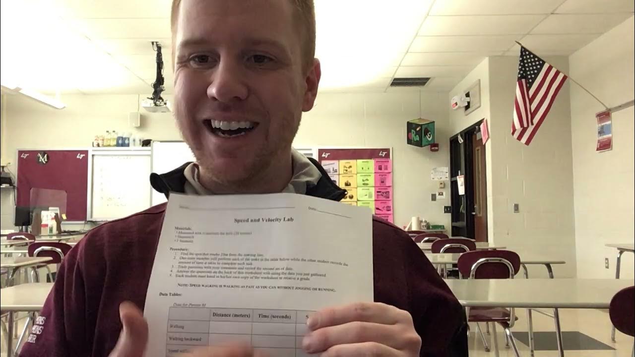 Introduction to Speed and Velocity Lab - YouTube