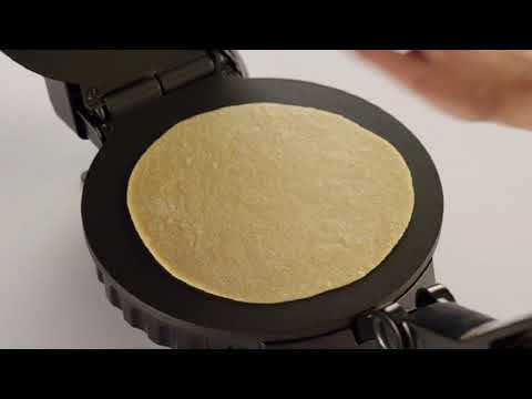 how to make roti from roti maker prestige roti maker - YouTube