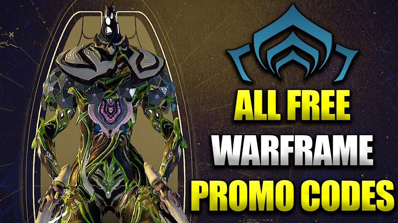 All Free Warframe Promo Codes In The Game For 2024! - YouTube