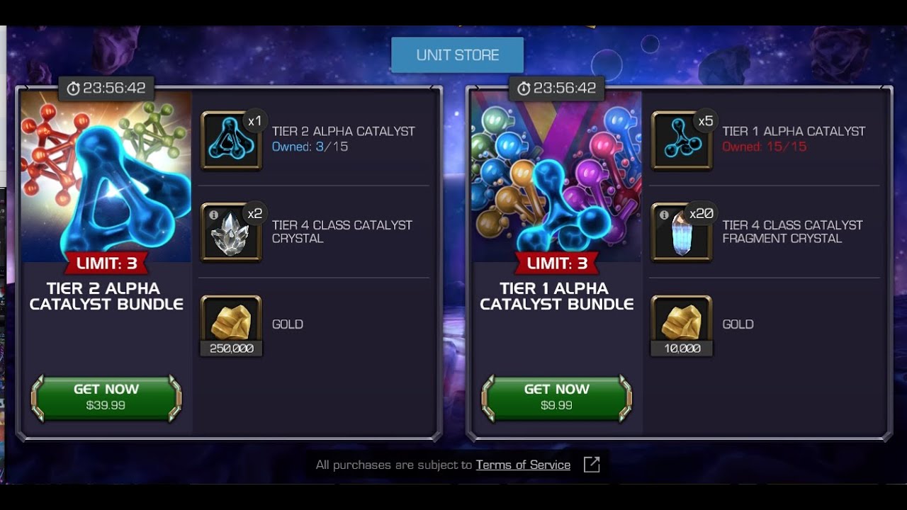 Grading Both Alpha Catalyst Bundles! - YouTube