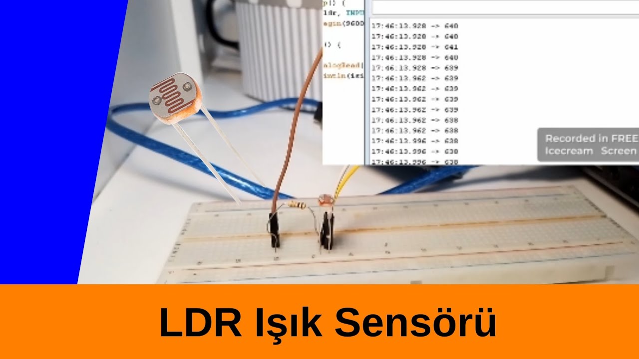 Arduino Ile Ldr Işık Sensörü 💡🔦💡 ️ Arduino Youtube