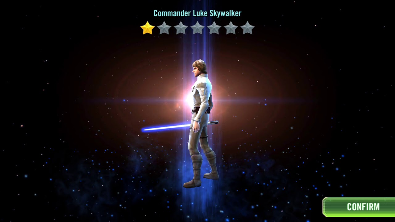 Unlocking commander luke skywalker - YouTube