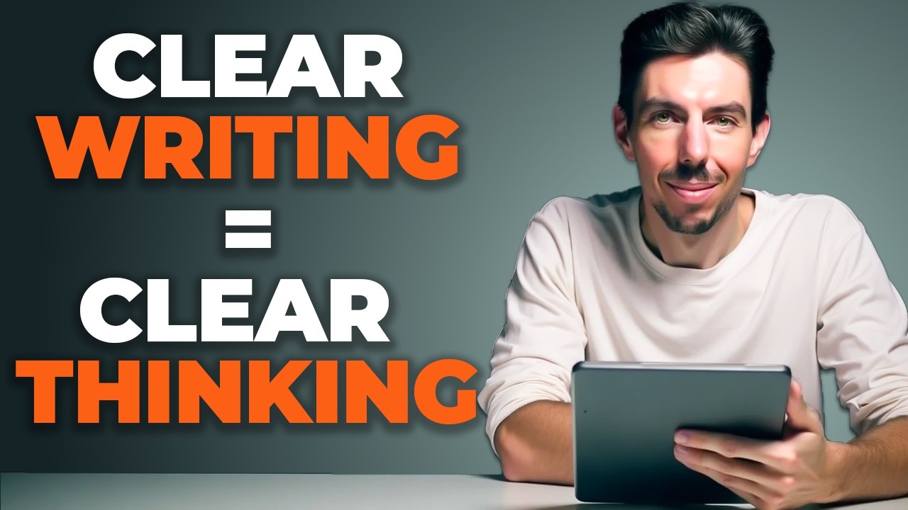 3 Simple Concepts that'll Make Your Writing Clear - YouTube