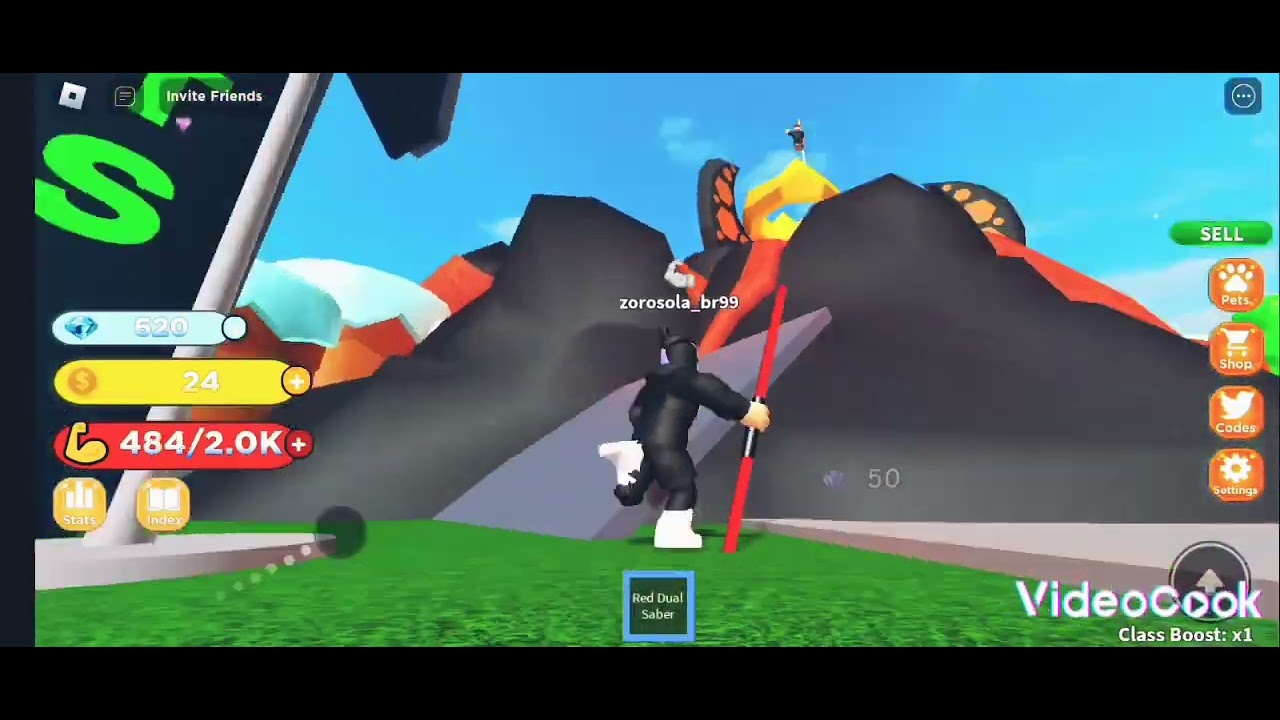 primeiro vídeo do meu canal(sword pet simulado no roblox - YouTube