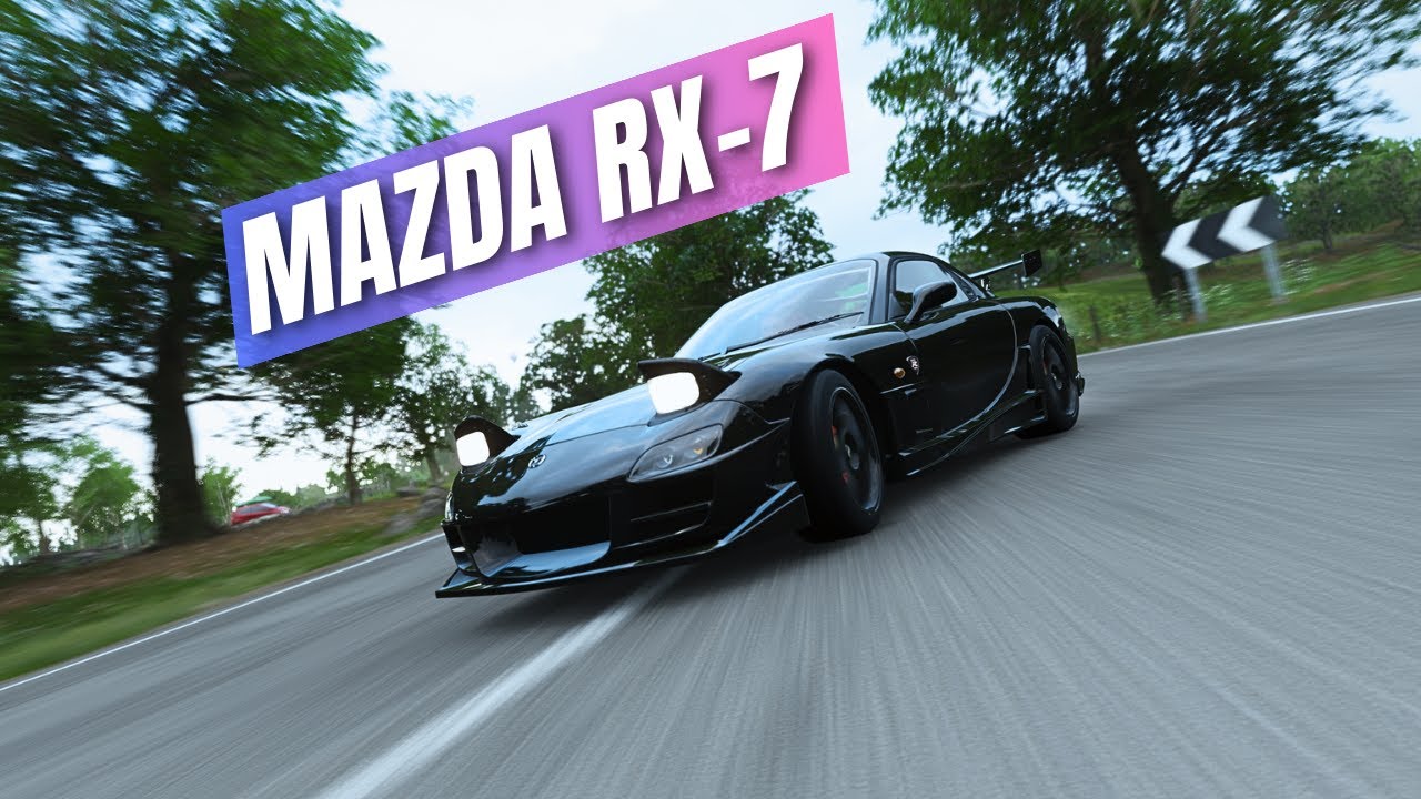 Mazda RX-7 - Forza Horizon 4 Gameplay - YouTube