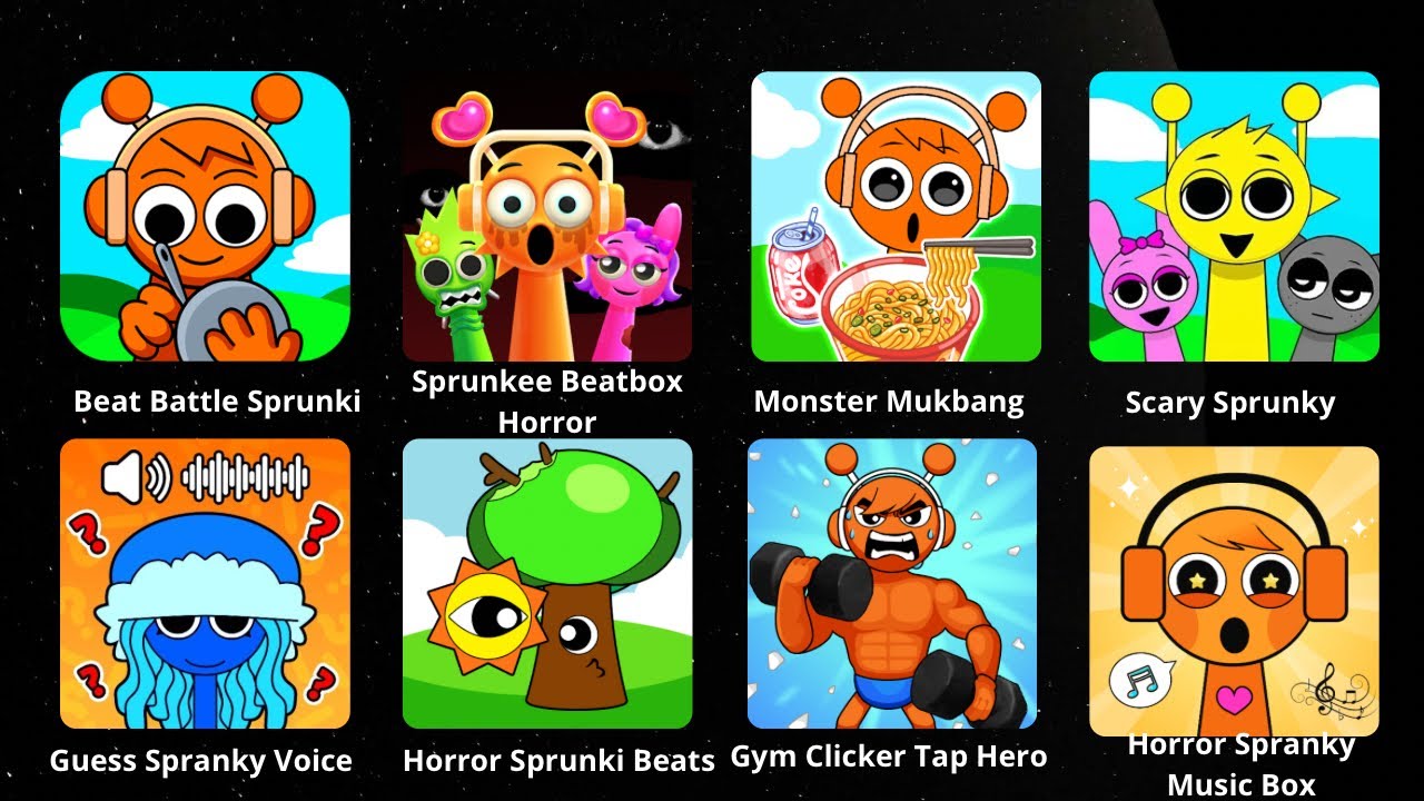 Beat Batlle Sprunki,Horror Sprunki Beats ,Guess Spranky Voice ,Scary ...
