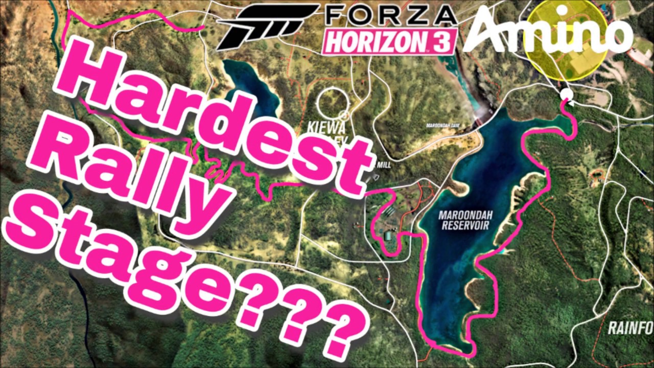 Forza Horizon 3 - Hardest Rally Stage On The Map? - YouTube