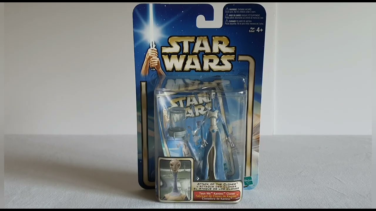 Star Wars Attack Of The Clones Taun We Figure Review Youtube