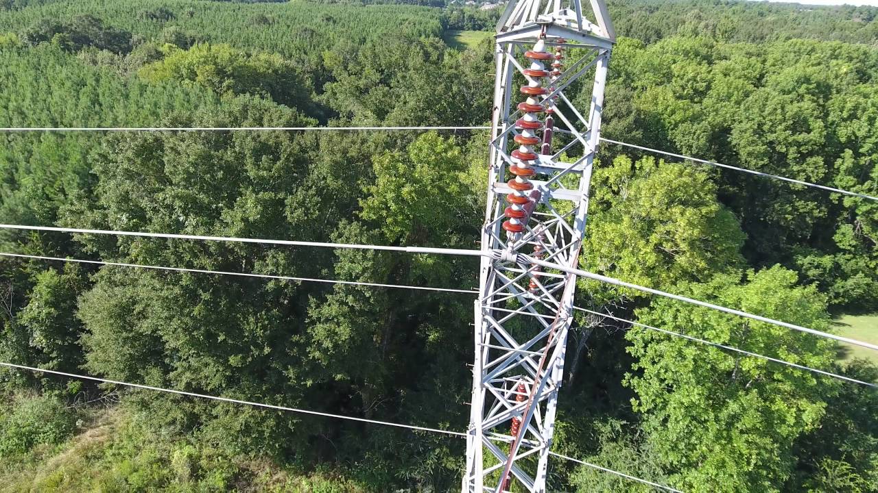 Power Line Inspection (4K) - YouTube