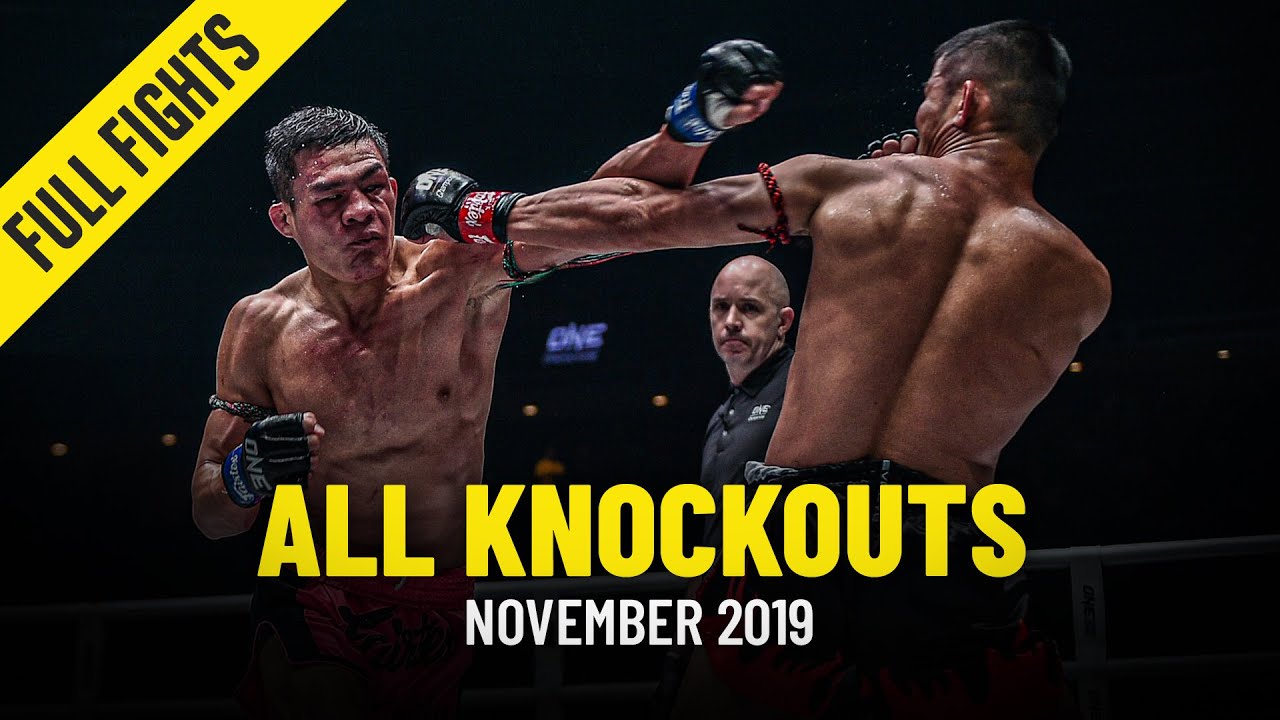 All Knockouts In November 2019 | ONE Full Fights - YouTube