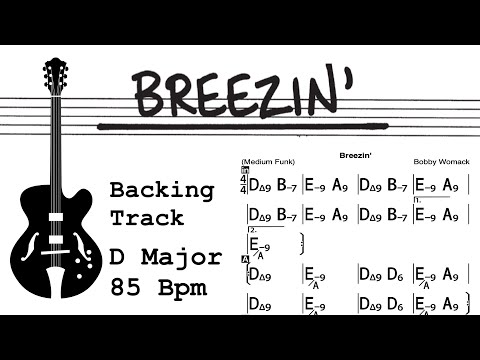 Breezin' (George Benson) | Smooth Jazz Backing Track - YouTube