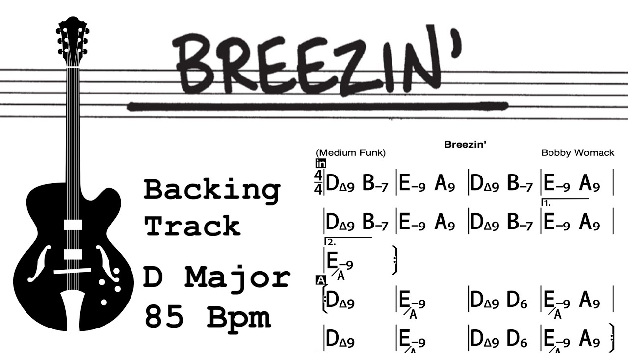Breezin' (George Benson) Smooth Jazz Backing Track - YouTube