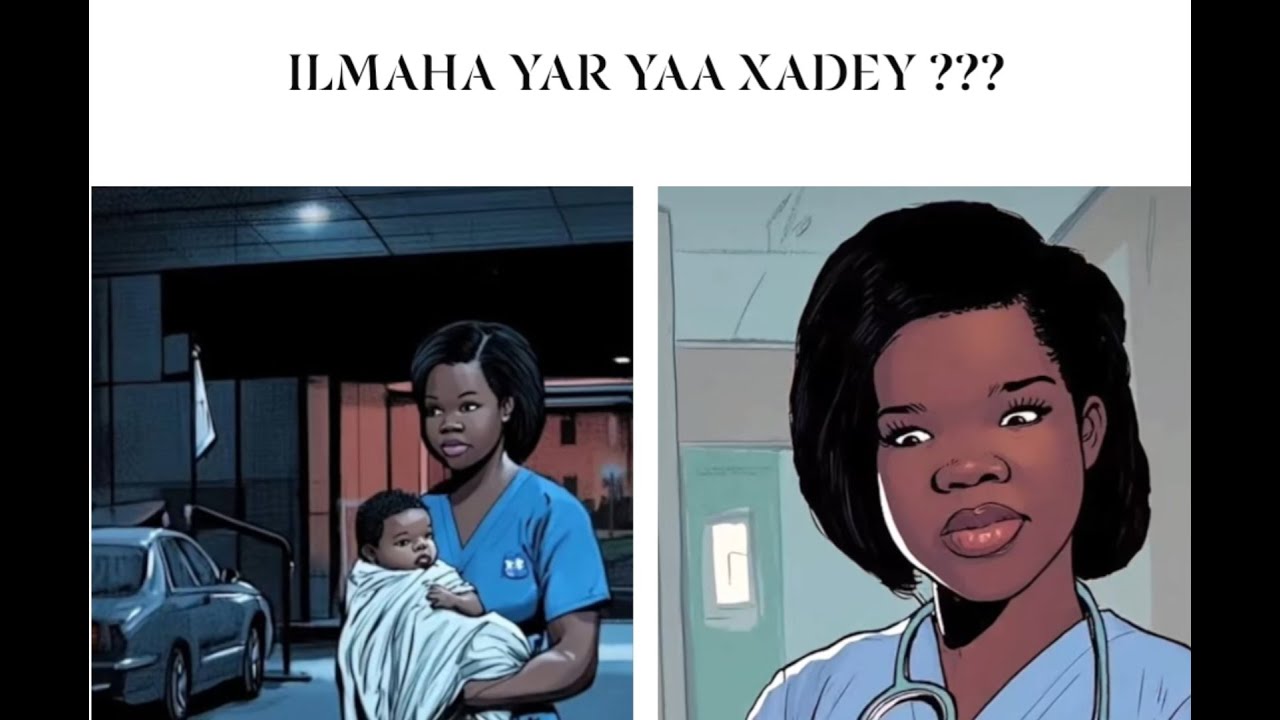 GABAR BLACK AMERIKAN OO ILMO YAR KA XADEY ISPITAL KU YAALO USA; QISO ...