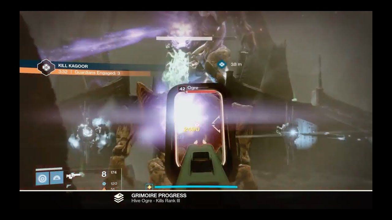 Farming Ogre Kills - Kagoor (Grimoire Points - Court Of Oryx - Destiny ...