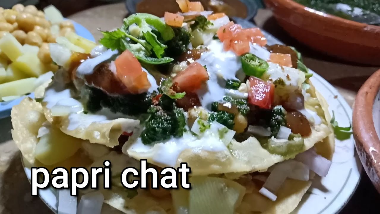 Iftar Special Papri Chat at Home. - YouTube