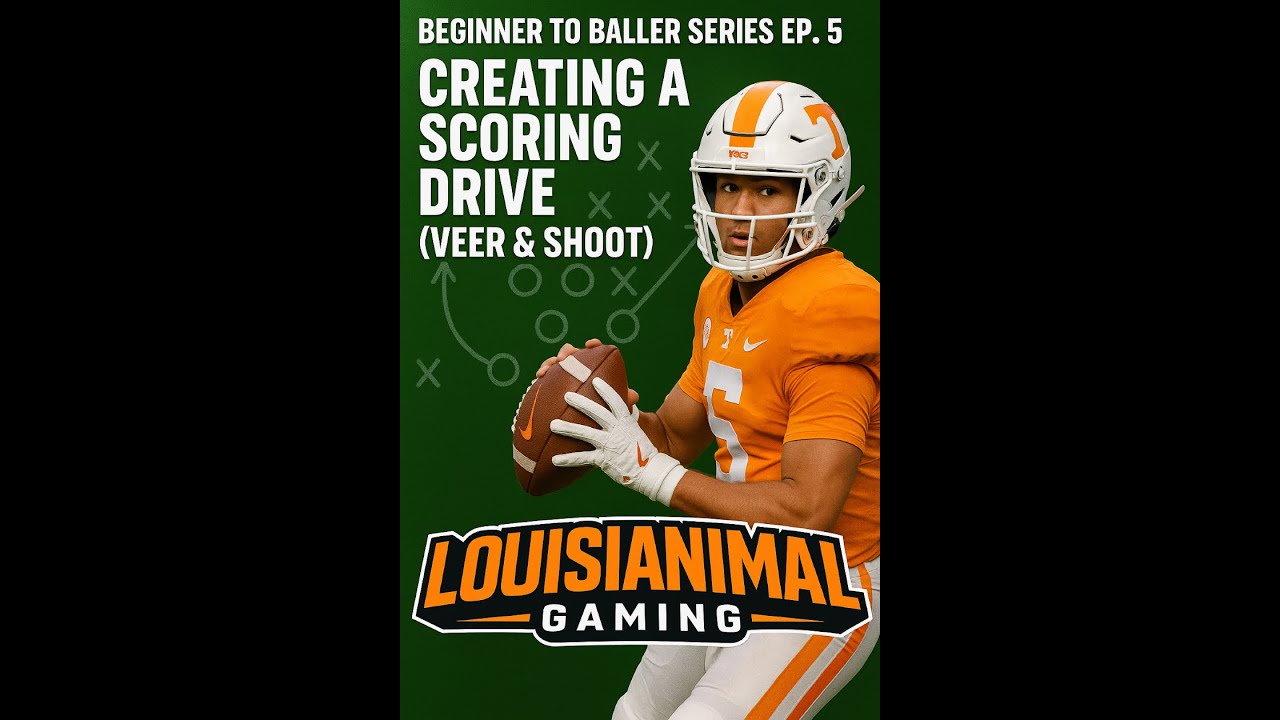 Beginner to Baller Ep. 5 – Creating a Scoring Drive (Veer & Shoot ...