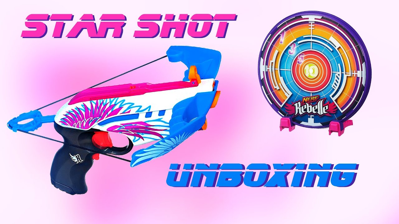 Unboxing Nerf Rebelle Star Shot (Full HD) [deutsch/german] - YouTube