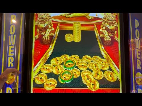 Power Push slot machine at the Golden Nugget in Las Vegas was ready to ...