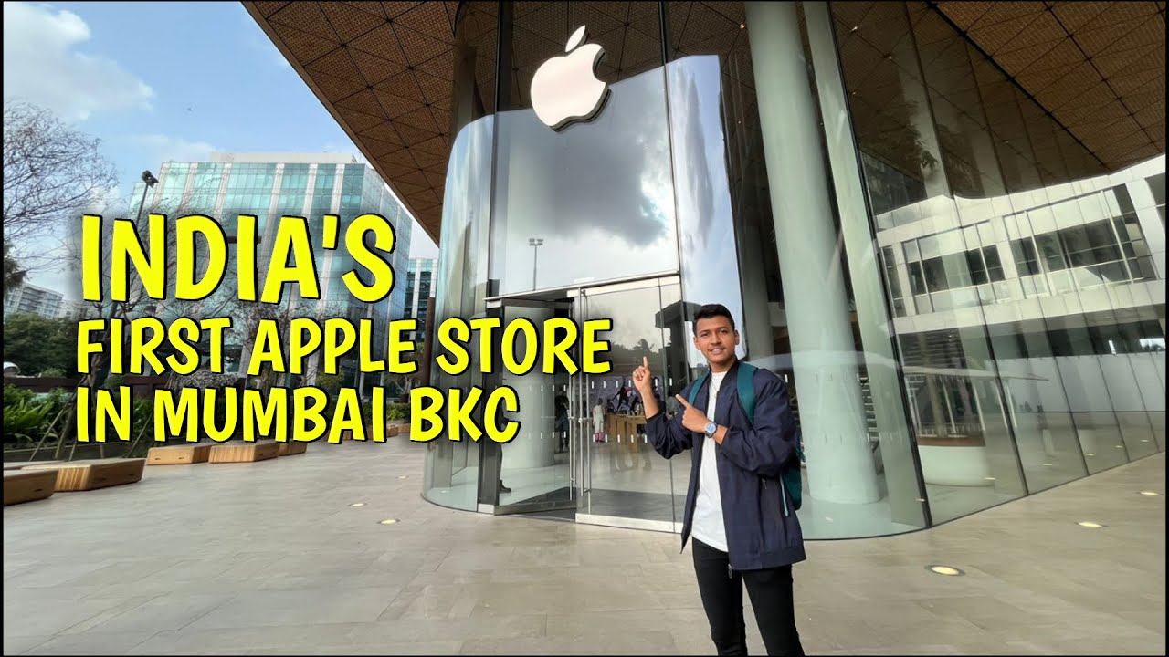 India’s🇮🇳First Apple Store Mumbai | Apple Store BKC Experience | Jio ...