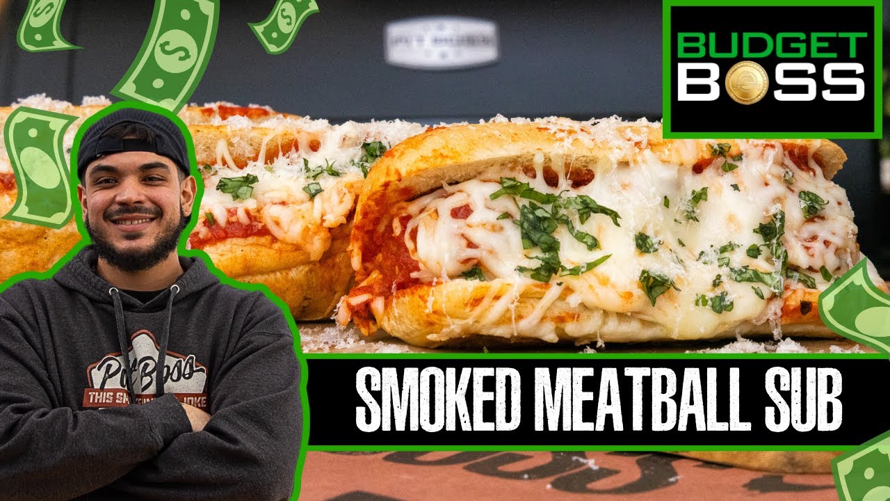 Smoked Meatball Sub | Pit Boss Grills - YouTube