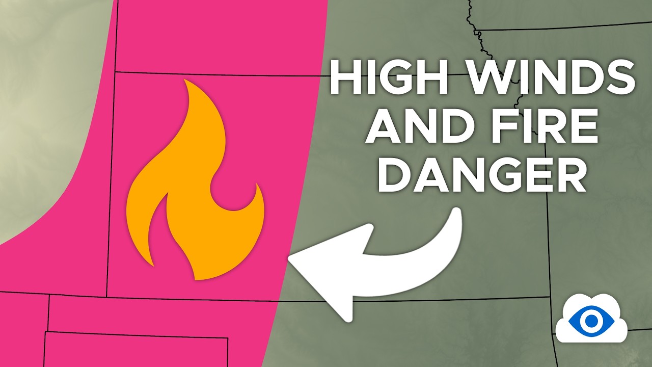 Powerful Winds and High Fire Risk Expected - YouTube