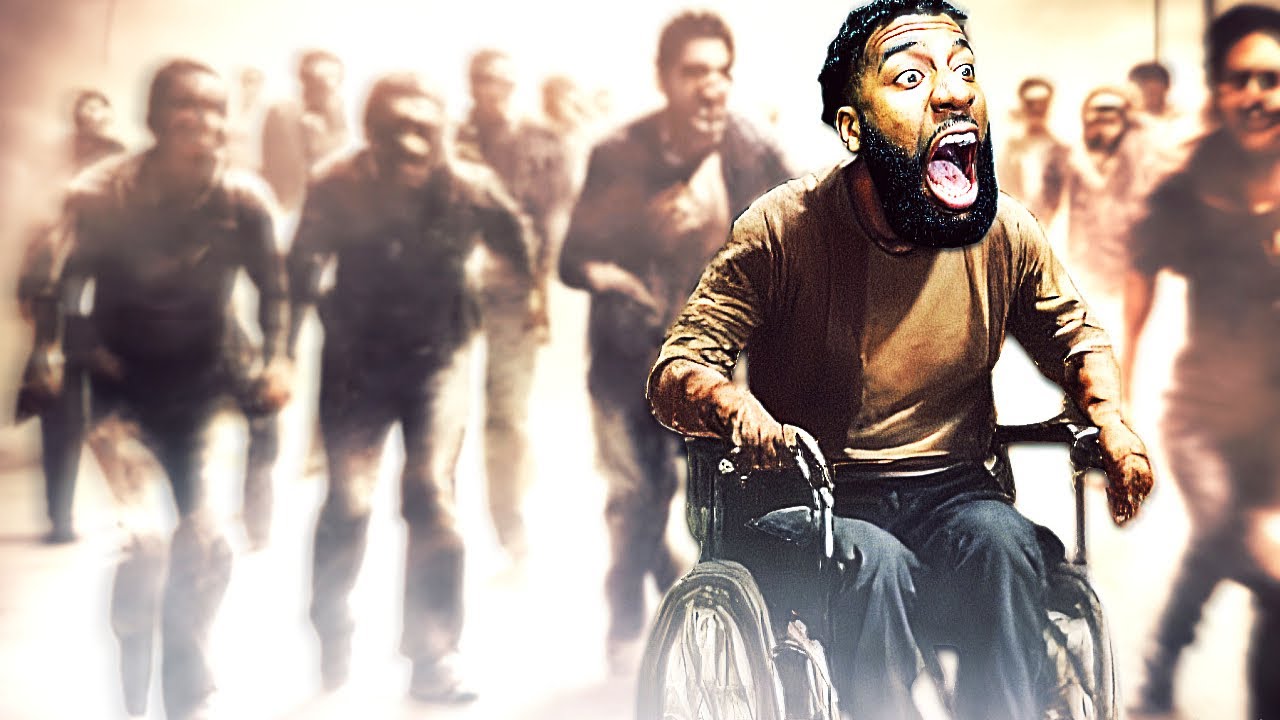 SURVIVING THE ZOMBIE APOCALYPSE IN A WHEELCHAIR || Before They Wake ...