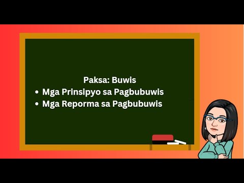 Ikatlong Markahan Mga Prinsipyo ng Pagbubuwis - YouTube