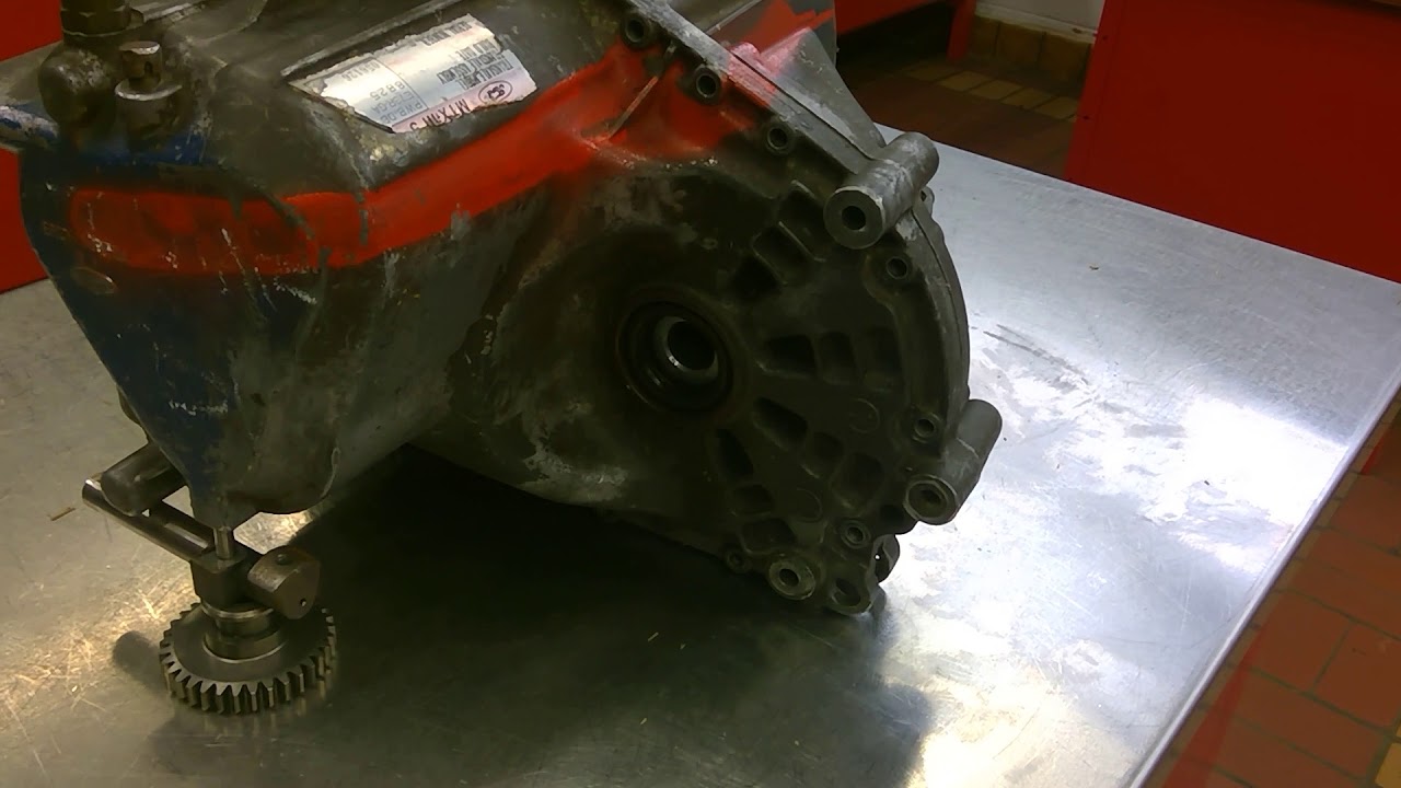 External view of the Ford MTX transaxle - YouTube