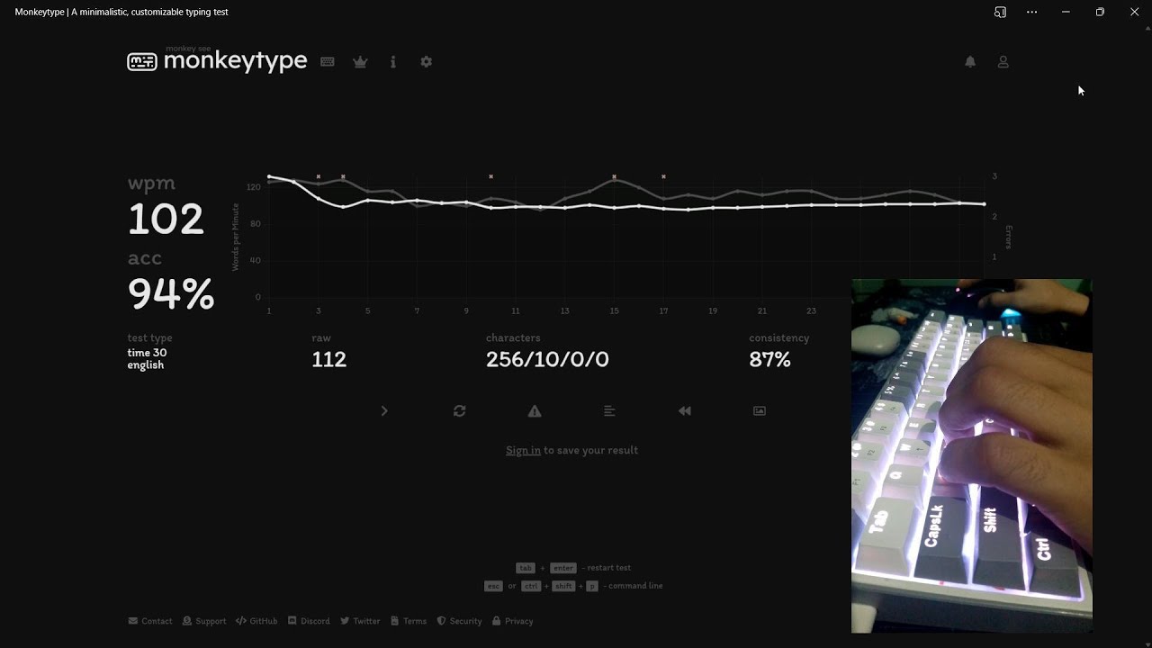 TOUCH TYPING 100+ WPM || LICHT TECH - YouTube