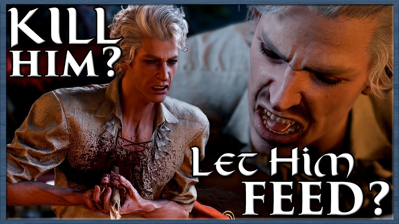 All Outcomes of Astarion Trying to Bite You | Baldur's Gate 3 BG3 ...