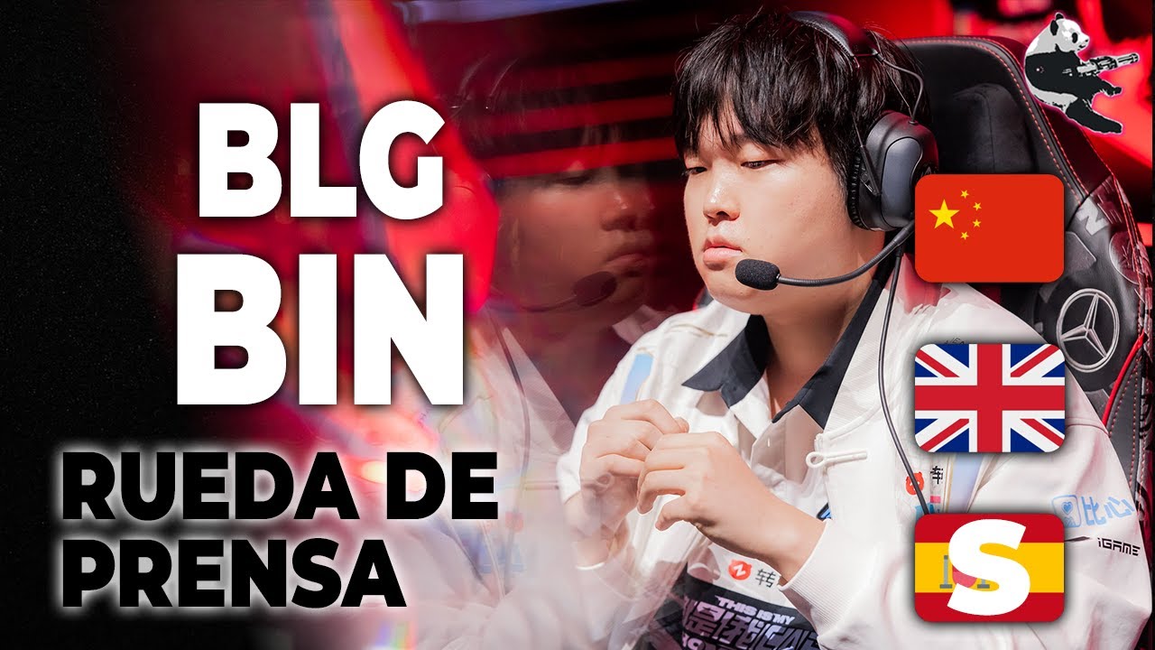 BLG Bin: "Mañana estamos obligados a ganar y lo haremos con un 3-0" | MSI 2024 - YouTube