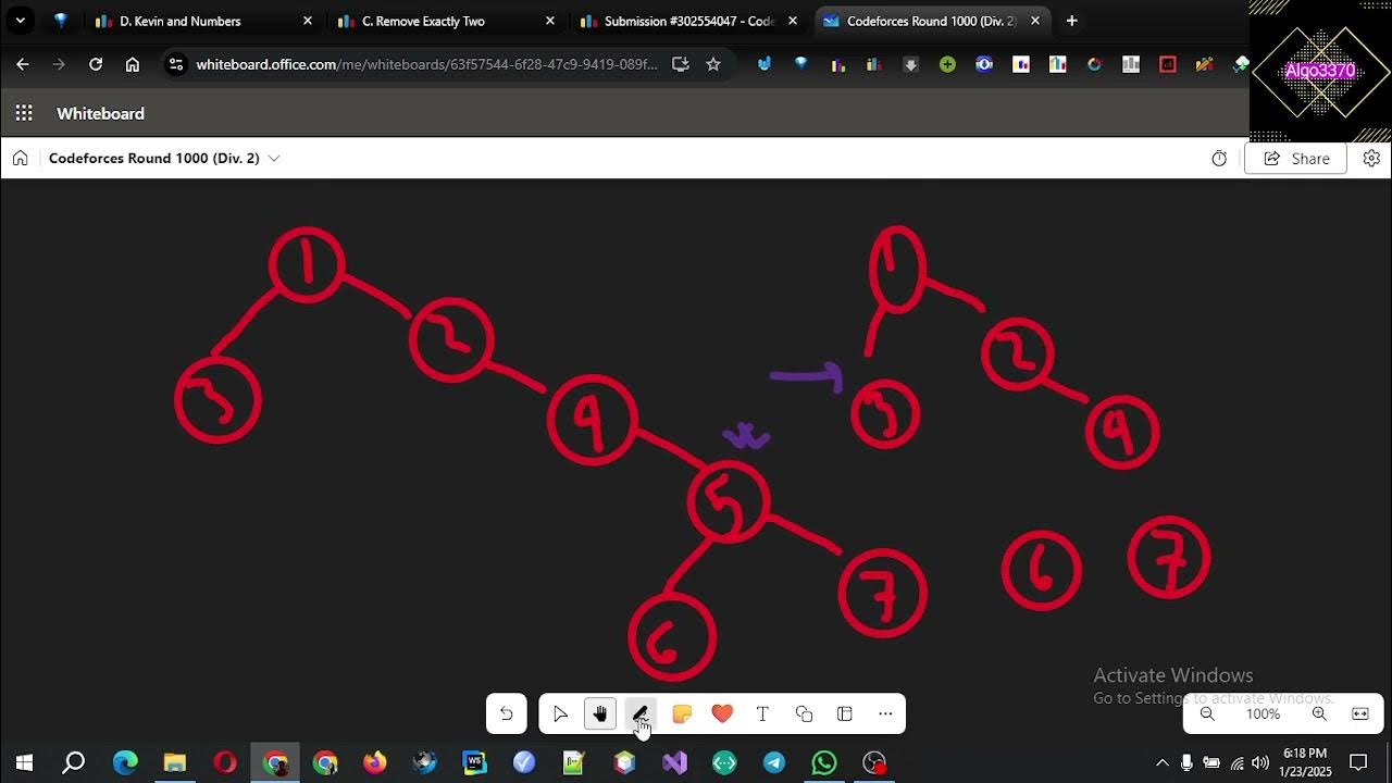 C. Remove Exactly Two | Codeforces Round 1000 (Div. 2) | CP in Bangla | Java solution - YouTube