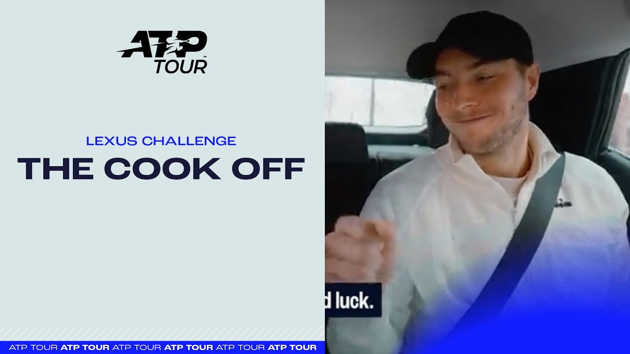 Tennis Players face a COOKING challenge 🧑‍🍳 Who's the best chef? - YouTube