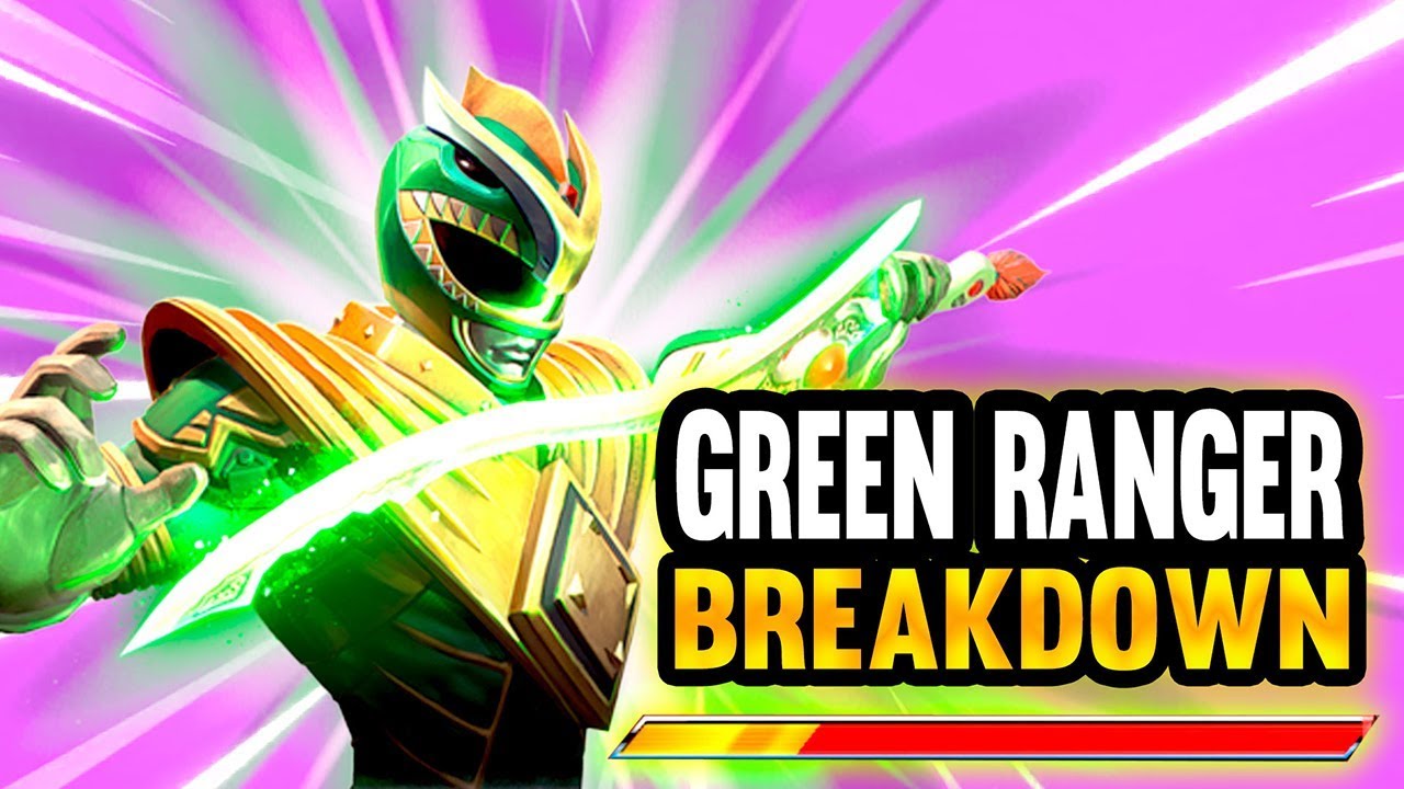 MMPR Green Ranger Moveset Breakdown And Character Mechanics - Power ...