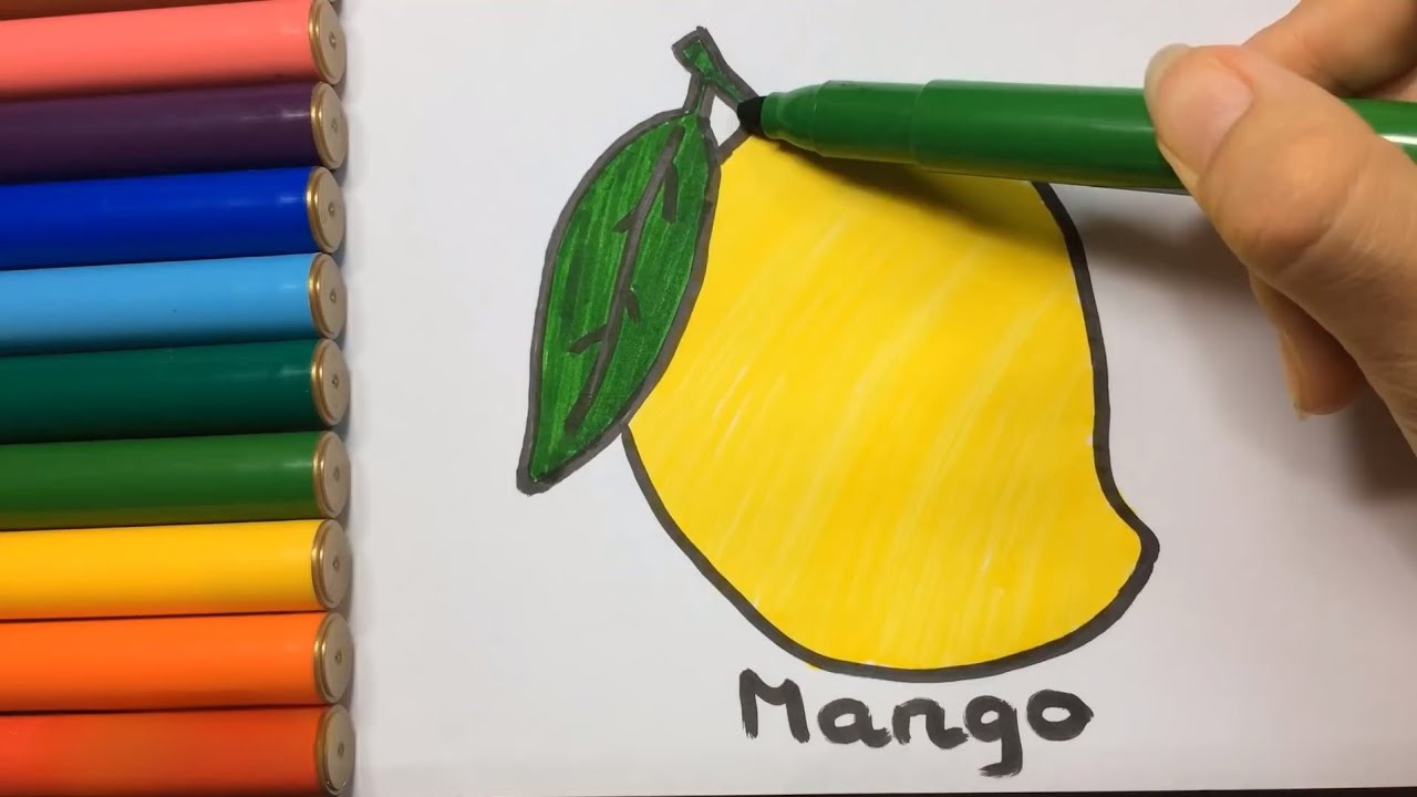 My Mango Diagram | Today My Colors Diagram - YouTube