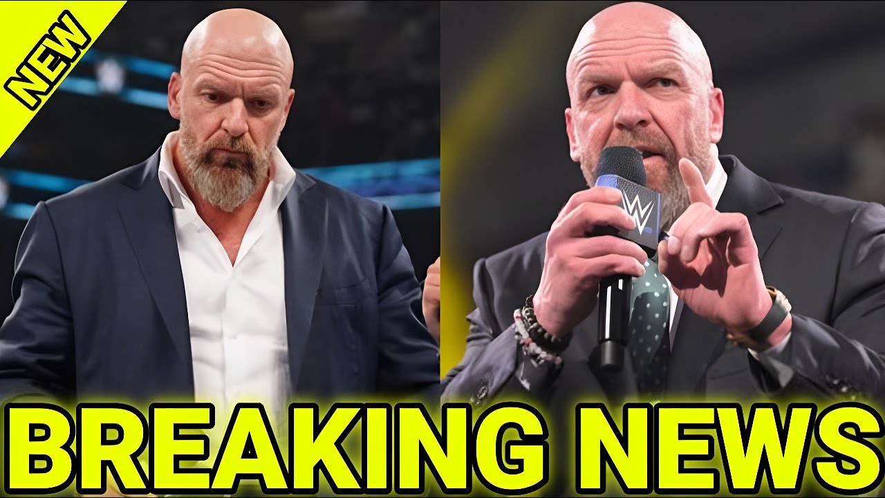SADDEST STORY EVER: Huge Sad😭!Triple H leaving WWE | Heartbreaking ...