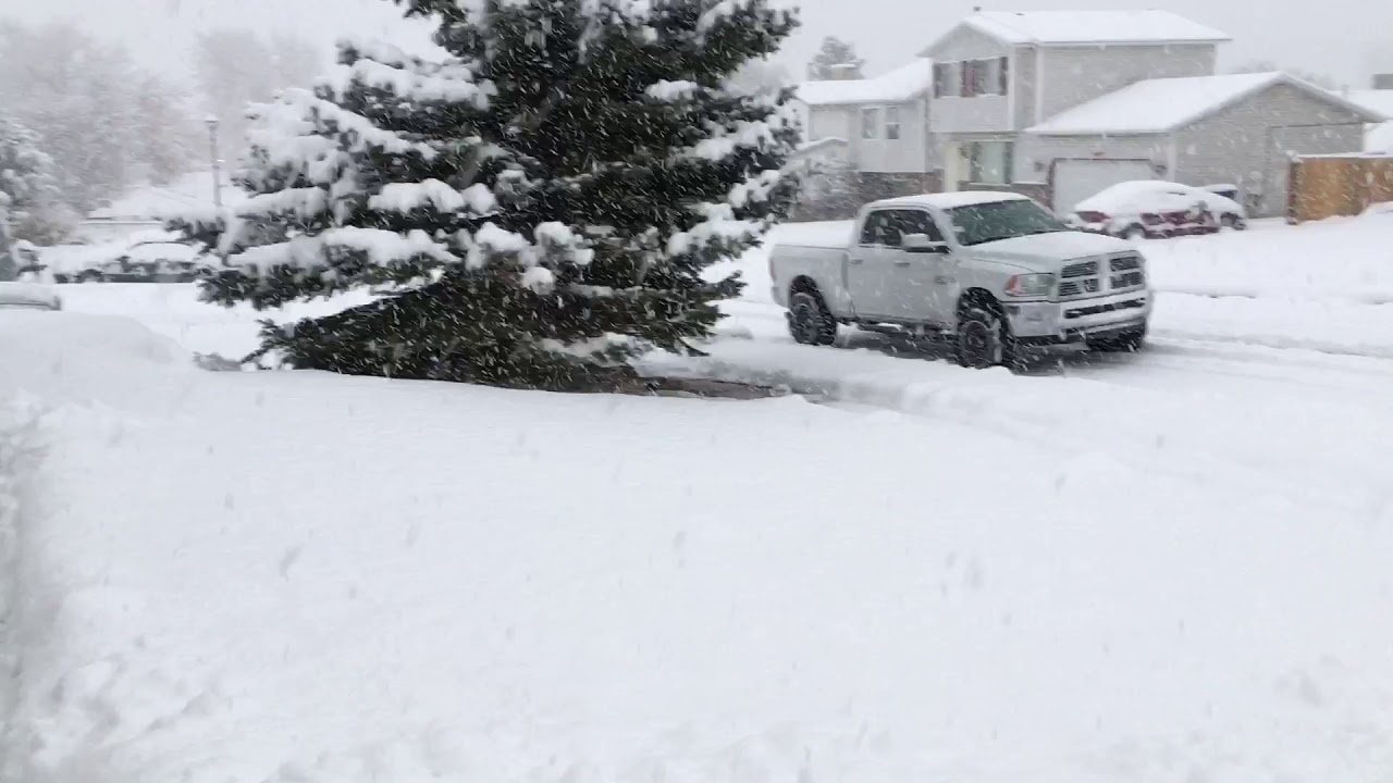 Snowstorm Thanksgiving 2019 - YouTube