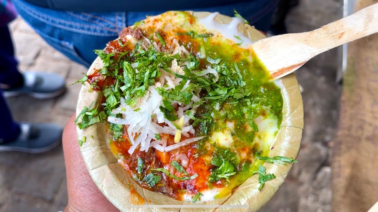 Most Recommended Chaat Palak Patta Chaat at Varanasi | Kashi Chaat ...